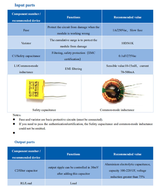 85-264V To 12V 3W 250mA Pcb Mount Power Module HLK-PM12