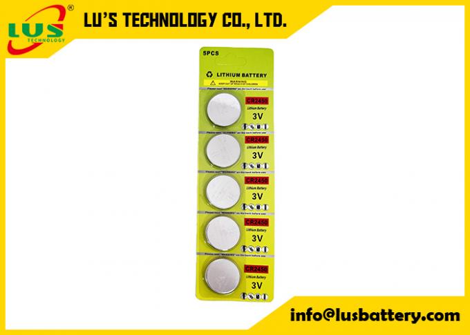 CR2450 Lithium Battery 3v ECR2450 Batteries For ESL Lithium Coin Cell ...