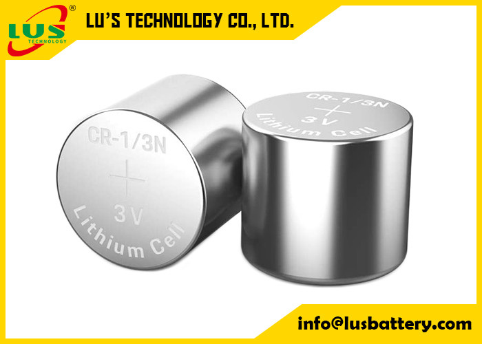 CR1/3N Limno2 Primary Battery 3V 170mah Button / Cylinder Shape With ...