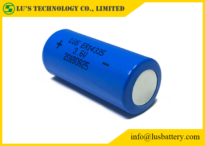 ER14335 Lithium Thionyl Chloride Battery Lisocl2 Batteries 3.6v 2/3AA ...