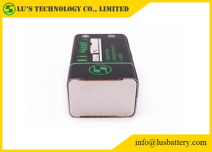CR9V 1200mAh 9v LiMnO2 Battery Non Rechargeable Cell For LED Light