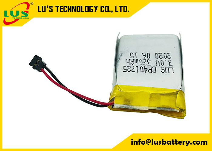 3V 320mah Limno2 Battery Cell With Wires Connector For PCB Mounting ...